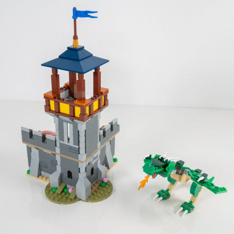 LEGO Creator 31120 Mittelalterliche Burg im Review - zusammengebaut