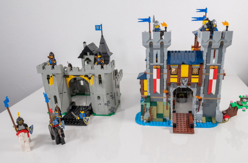 LEGO Creator 31120 Mittelalterliche Burg im Review - zusammengebaut