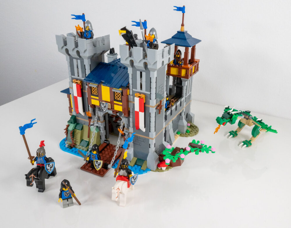 LEGO Creator 31120 Mittelalterliche Burg im Review - zusammengebaut