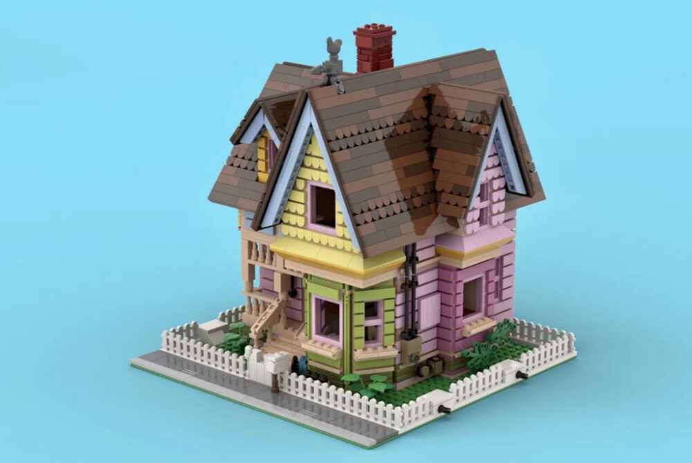 LEGO Ideas Carl´s House lässt 10.000 Ballons fliegen - zusammengebaut
