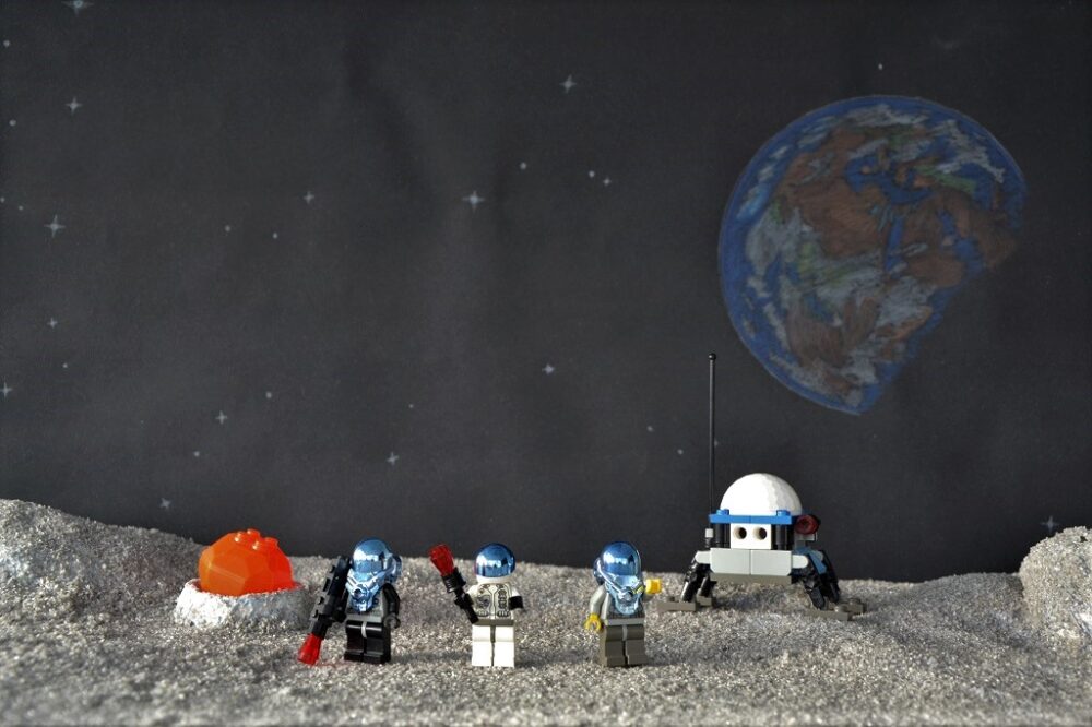LEGO Life on Mars 7315 Solar Explorer im Classic Review - zusammengebaut