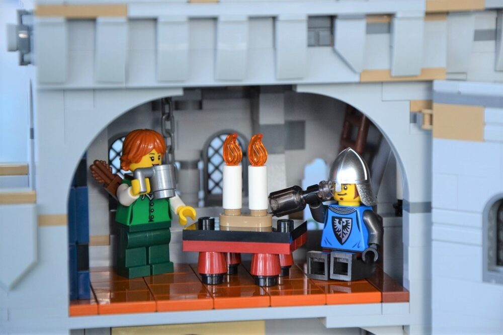 LEGO BrickLink Castle in the Forest im Review - zusammengebaut