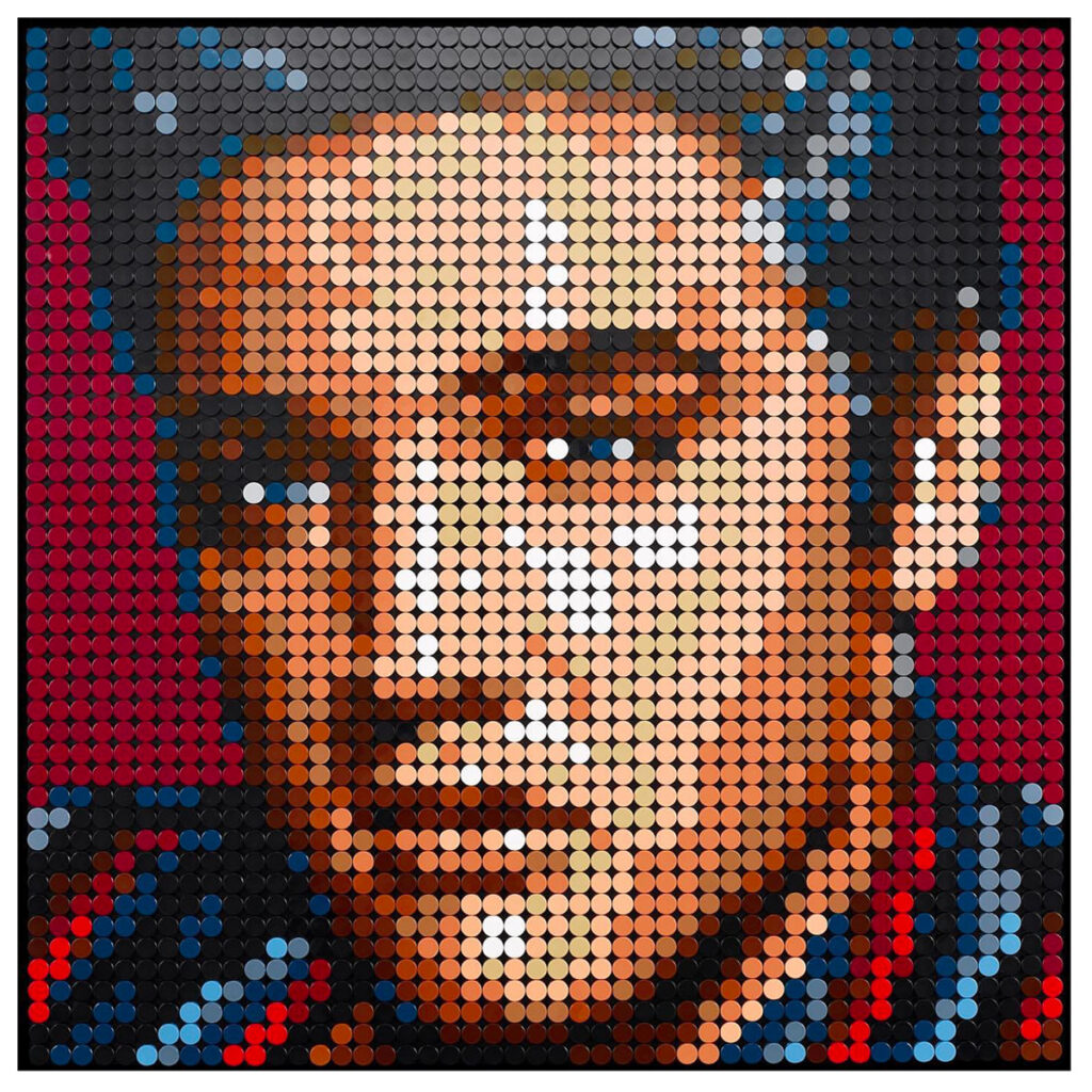 LEGO Art 31204 Elvis Presley – The King veröffentlicht - zusammengebaut