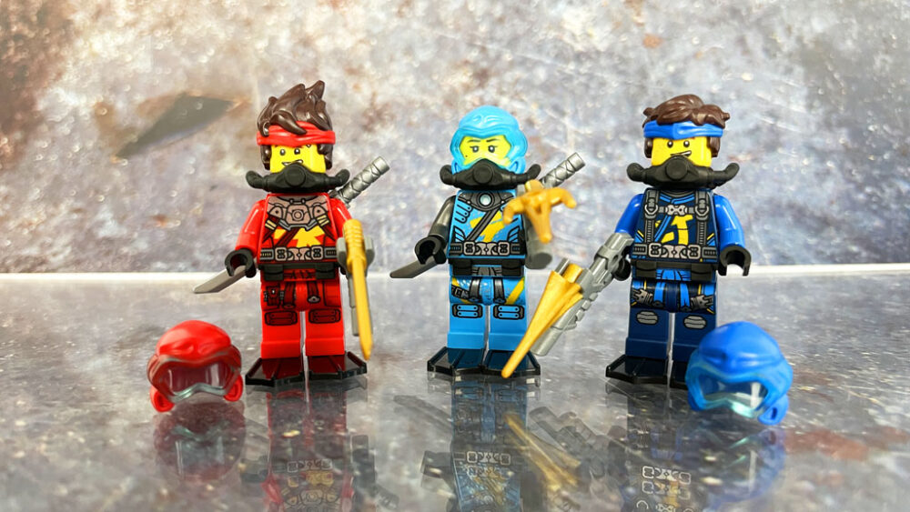 LEGO Ninjago 71756 Wassersegler im Review - zusammengebaut
