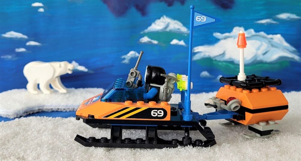 LEGO Arctic 6586 Polar Scout im Classic Review - zusammengebaut