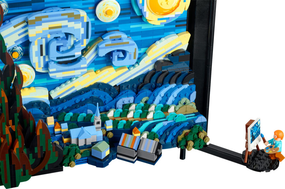LEGO Ideas 21333 Starry Night: Malerische Sternennacht mit drei Gratis ...