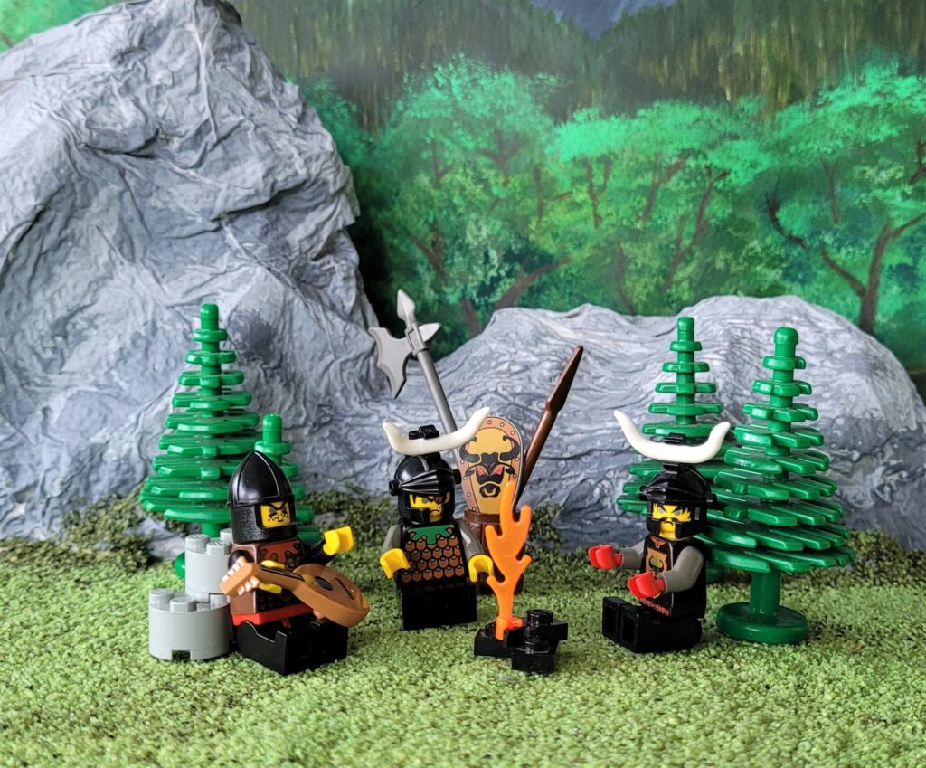 LEGO Castle 6032 Catapult Crusher im Classic Review - zusammengebaut