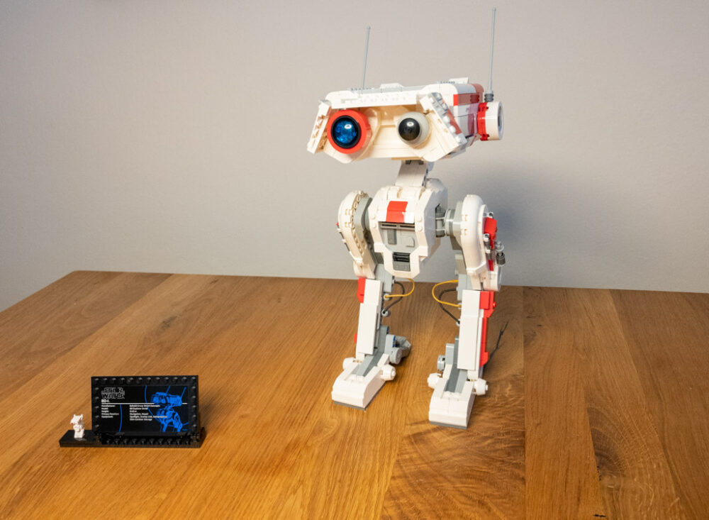 LEGO Star Wars 75335 BD-1 im Review - zusammengebaut