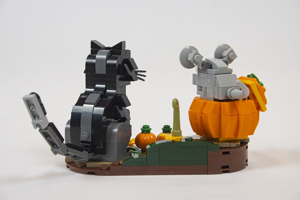 LEGO 40570 Katz und Maus an Halloween im Review: Der Herbst ist da ...