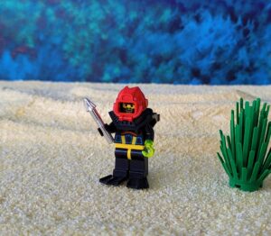 LEGO Aquazone 6135 Spy Shark im Classic Review - zusammengebaut