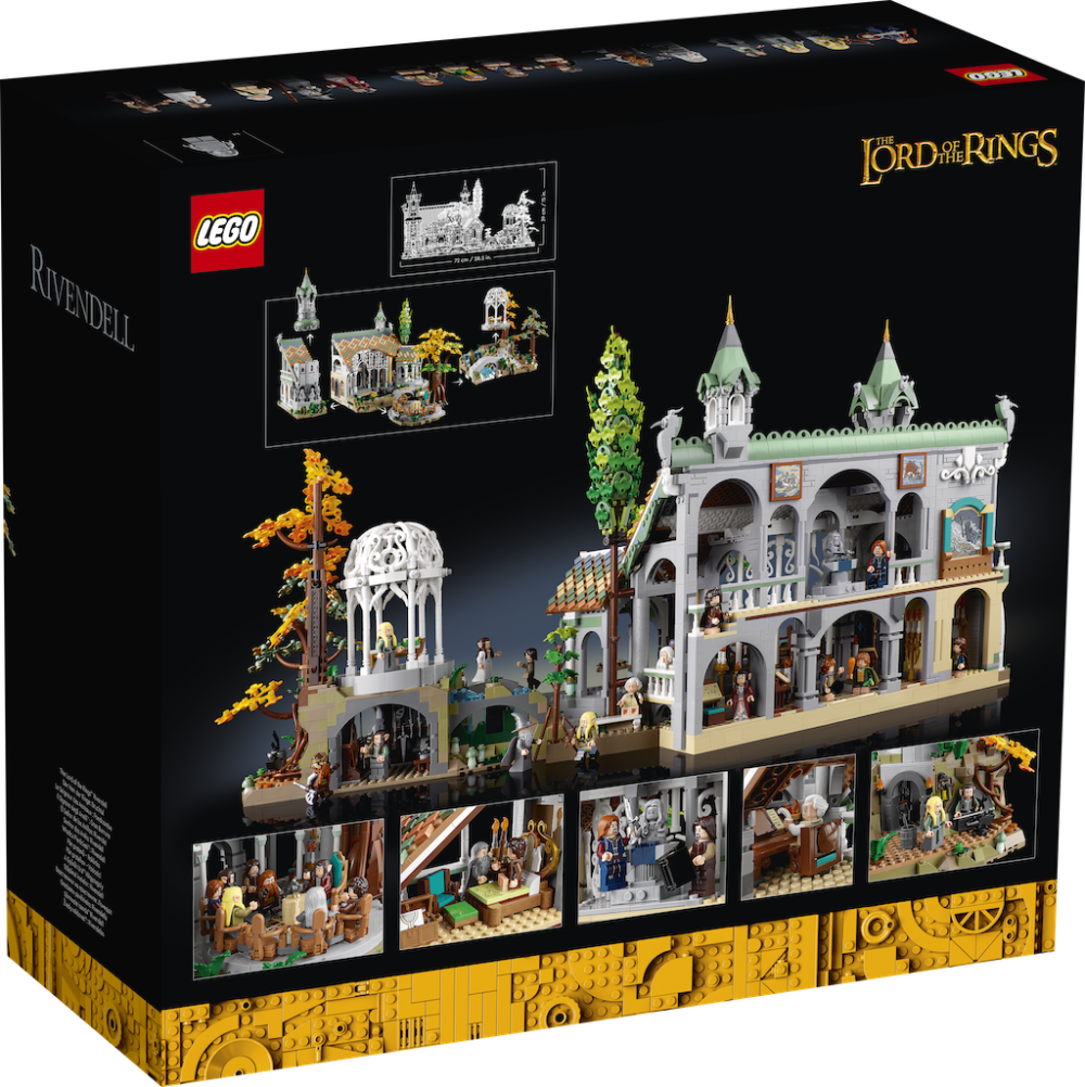 LEGO Herr der Ringe 10316 Bruchtal offiziell vorgestellt! - zusammengebaut