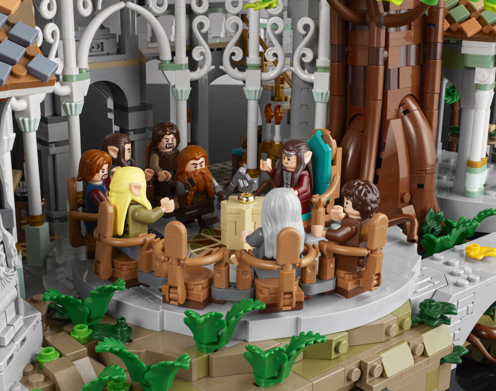LEGO Herr der Ringe 10316 Bruchtal offiziell vorgestellt! - zusammengebaut