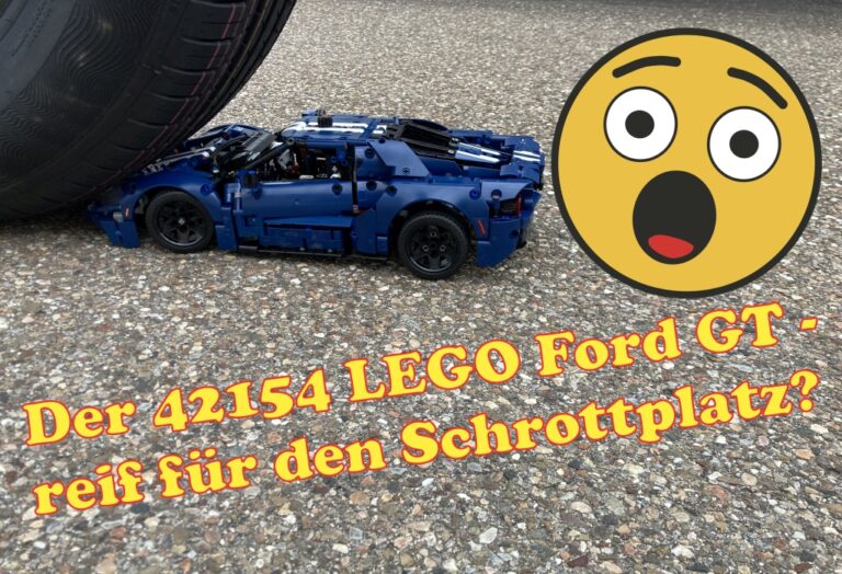 LEGO Technic 42154 Ford GT 2022 im Review - zusammengebaut