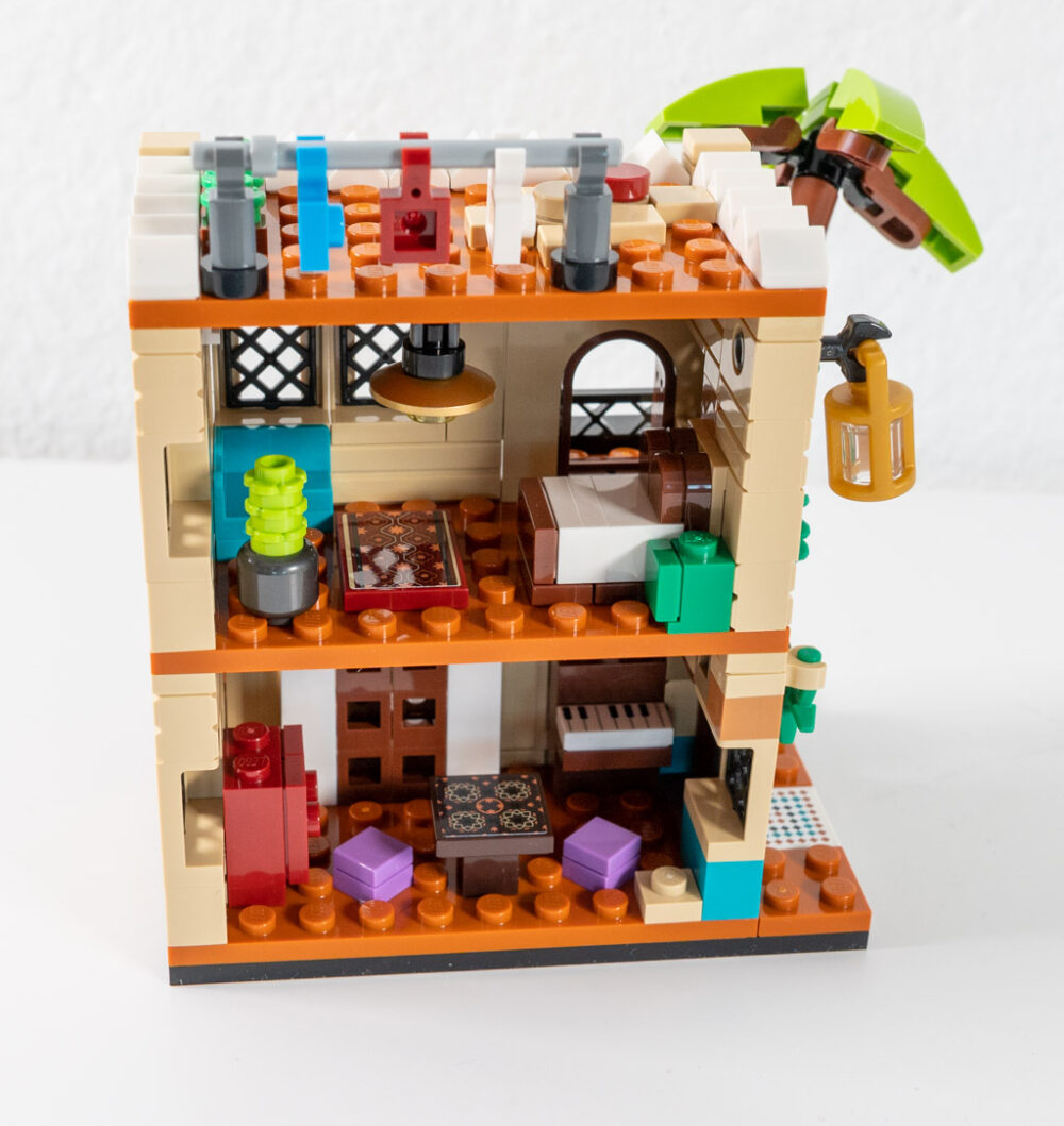 LEGO 40590 Häuser der Welt 2 im Review - zusammengebaut