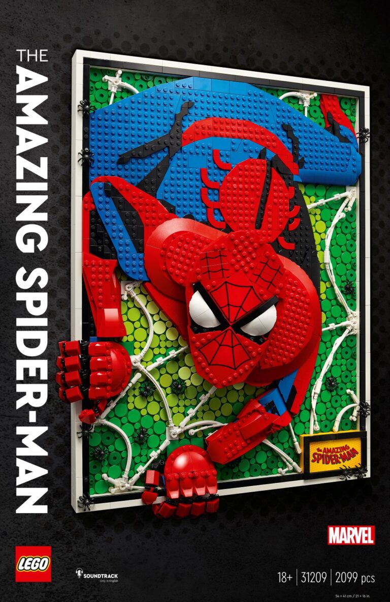 LEGO Art 31209 The Amazing Spider-Man Building Kit offiziell ...