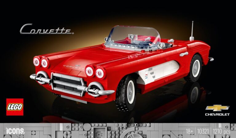 LEGO Icons 10321 Chevrolet Corvette C1 offiziell vorgesellt ...