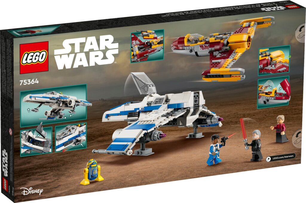 LEGO Star Wars 75371 Chewbacca, 75362 Ahsoka Jedi Shuttle und 75364 E ...