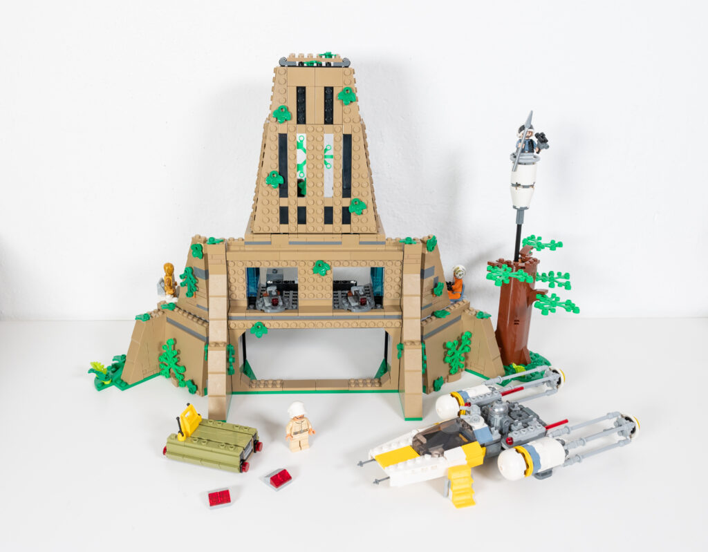 LEGO Star Wars 75365 Rebellenbasis auf Yavin 4 im Review! - zusammengebaut