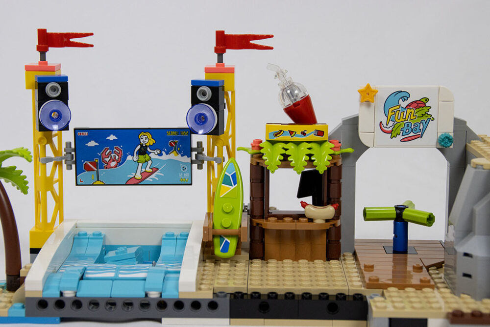 LEGO Friends 41737 Strand-Erlebnispark im Review - zusammengebaut
