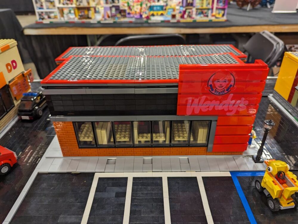 LEGO als Appetitanreger: Willkommen in den USA! - zusammengebaut