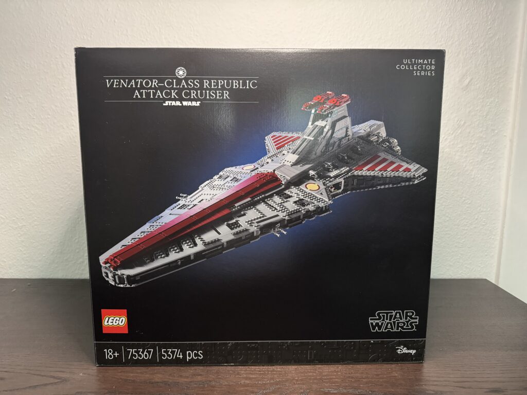 LEGO Star Wars 75367 UCS Venator Attack Cruiser im Review - zusammengebaut