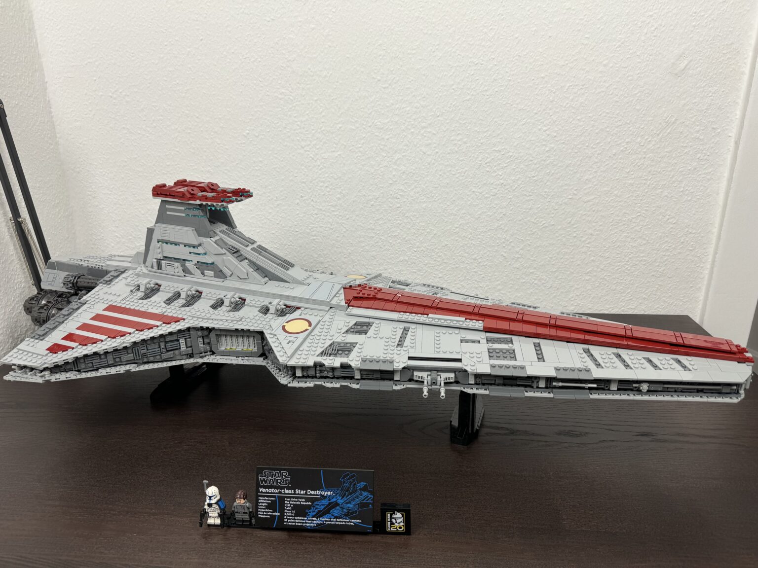 LEGO Star Wars 75367 UCS Venator Attack Cruiser im Review - zusammengebaut