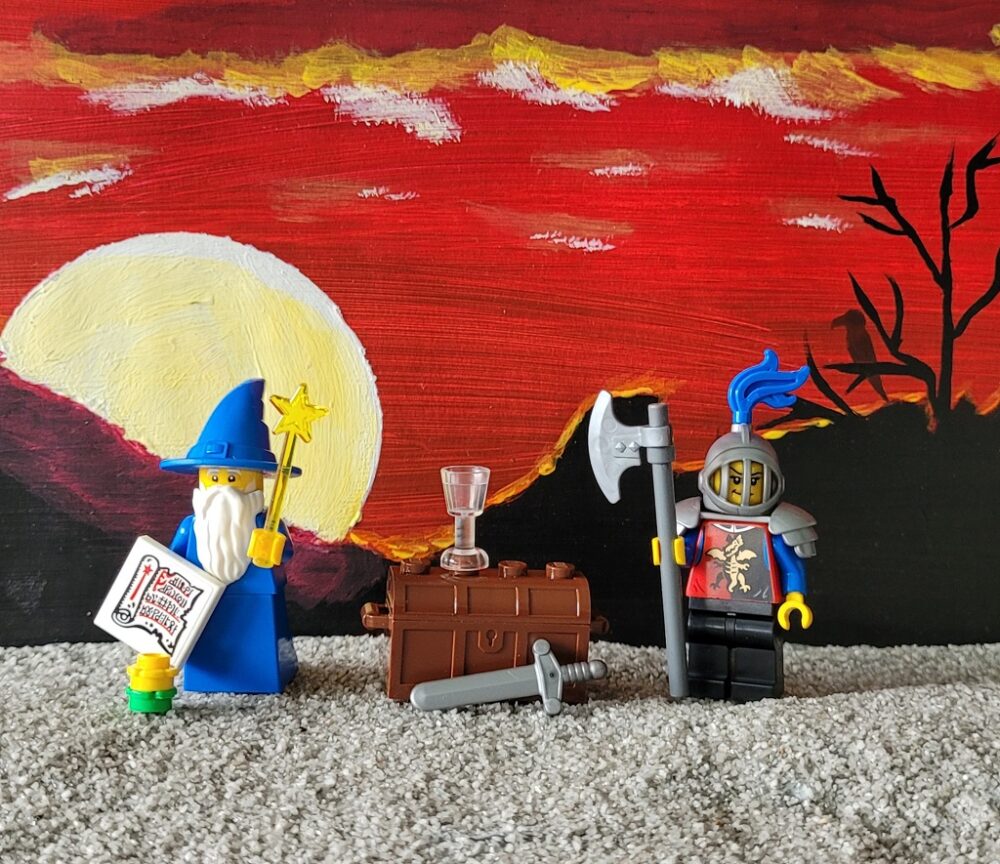LEGO Castle 40601 Majisto's Magical Workshop im Review - zusammengebaut