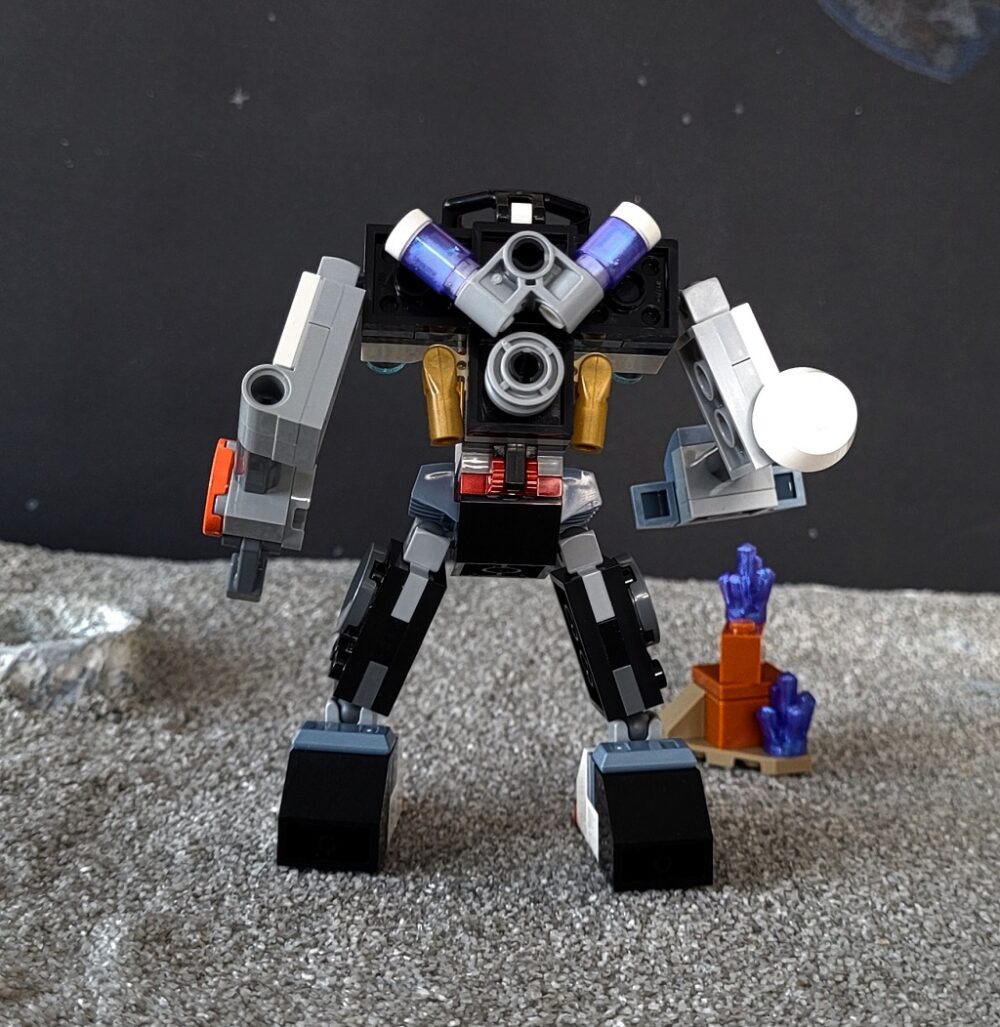 LEGO City 60428 Space Construction Mech im Review - zusammengebaut