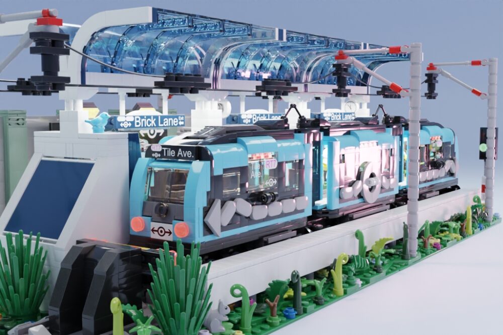 LEGO BrickLink Designer Program Serie 4 mit meiner LEGO S-Bahn ...