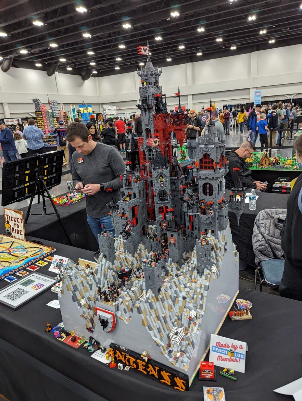 Atlanta Brick Con 2024 LEGO Ausstellung: Weitere Eindrücke - zusammengebaut