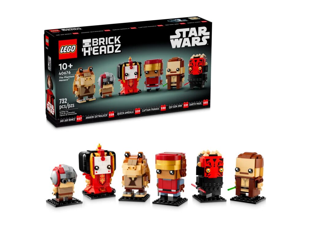 LEGO Star Wars 40676 Die Dunkle Bedrohung BrickHeadz offiziell ...