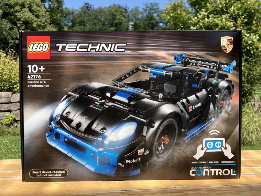 LEGO Technic 42176 Porsche GT4 e-Performance Rennwagen im Review ...