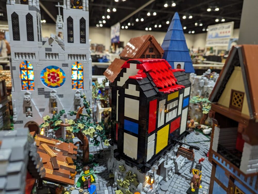Riesiges LEGO Mittelalter Layout mit Schloss und vielen Überraschungen ...
