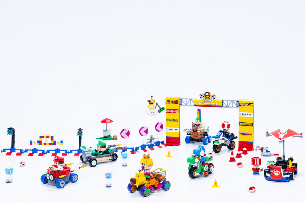 LEGO Mario Kart Sets offiziell vorgestellt! - zusammengebaut