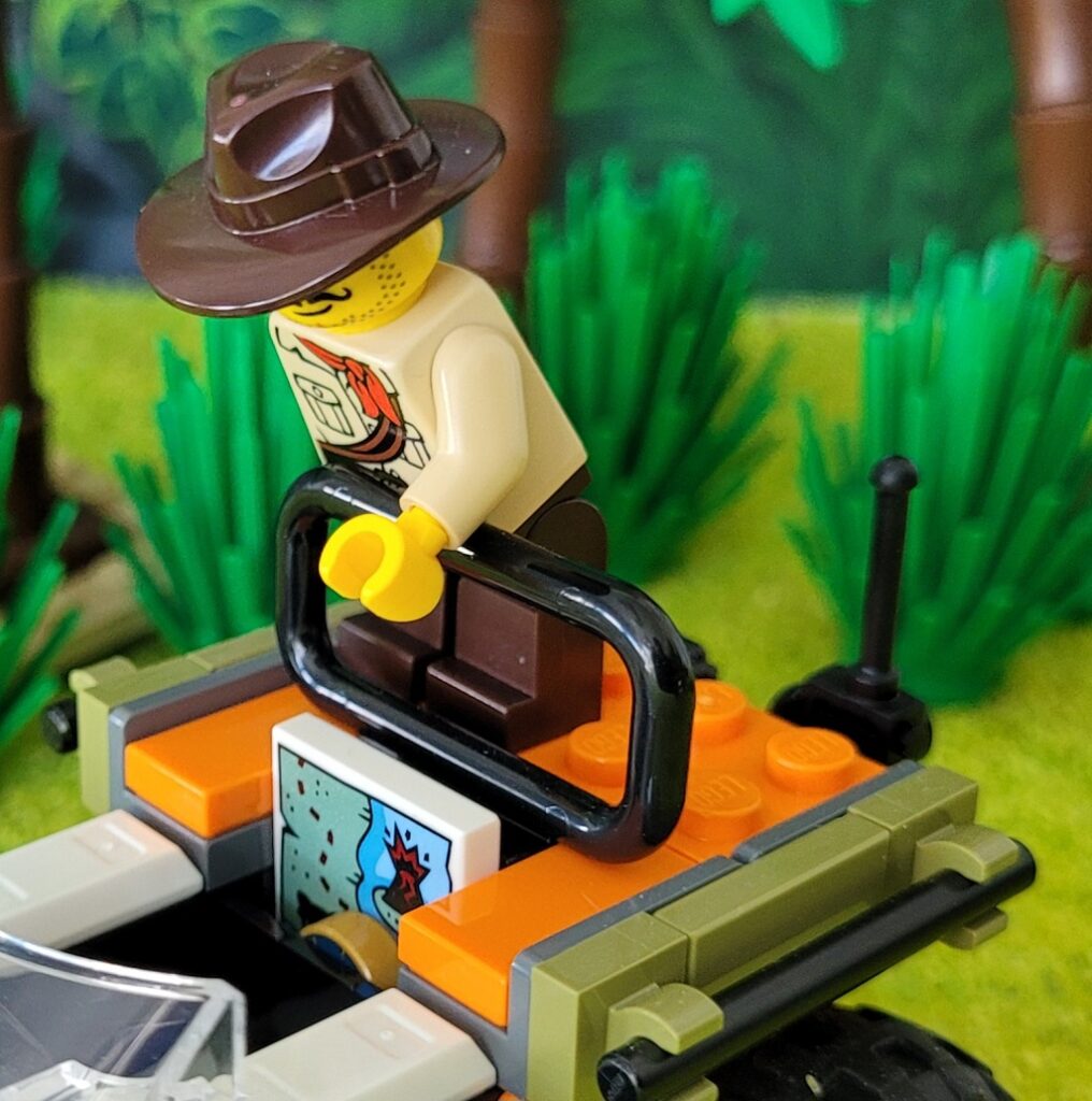 LEGO City 60424 Dschungelforscher-Quad im Review - zusammengebaut