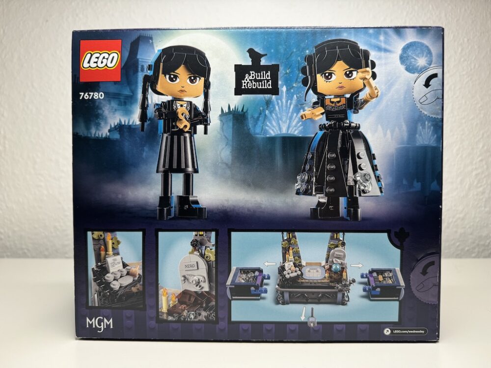 LEGO Wednesday 76780 Wednesday Addams Baufigur - zusammengebaut