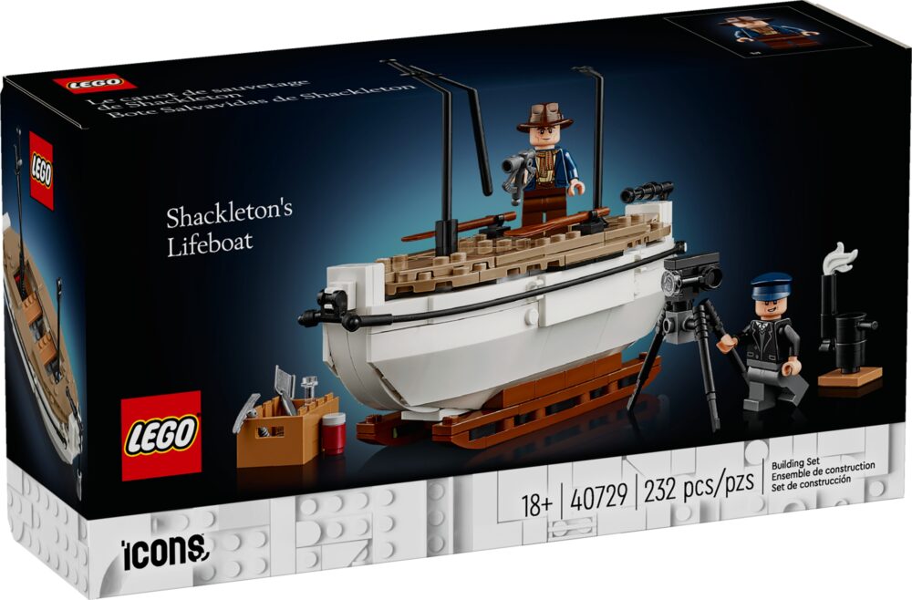 LEGO Icons 40729 Shackletons Rettungsboot offiziell vorgestellt: GWP ...