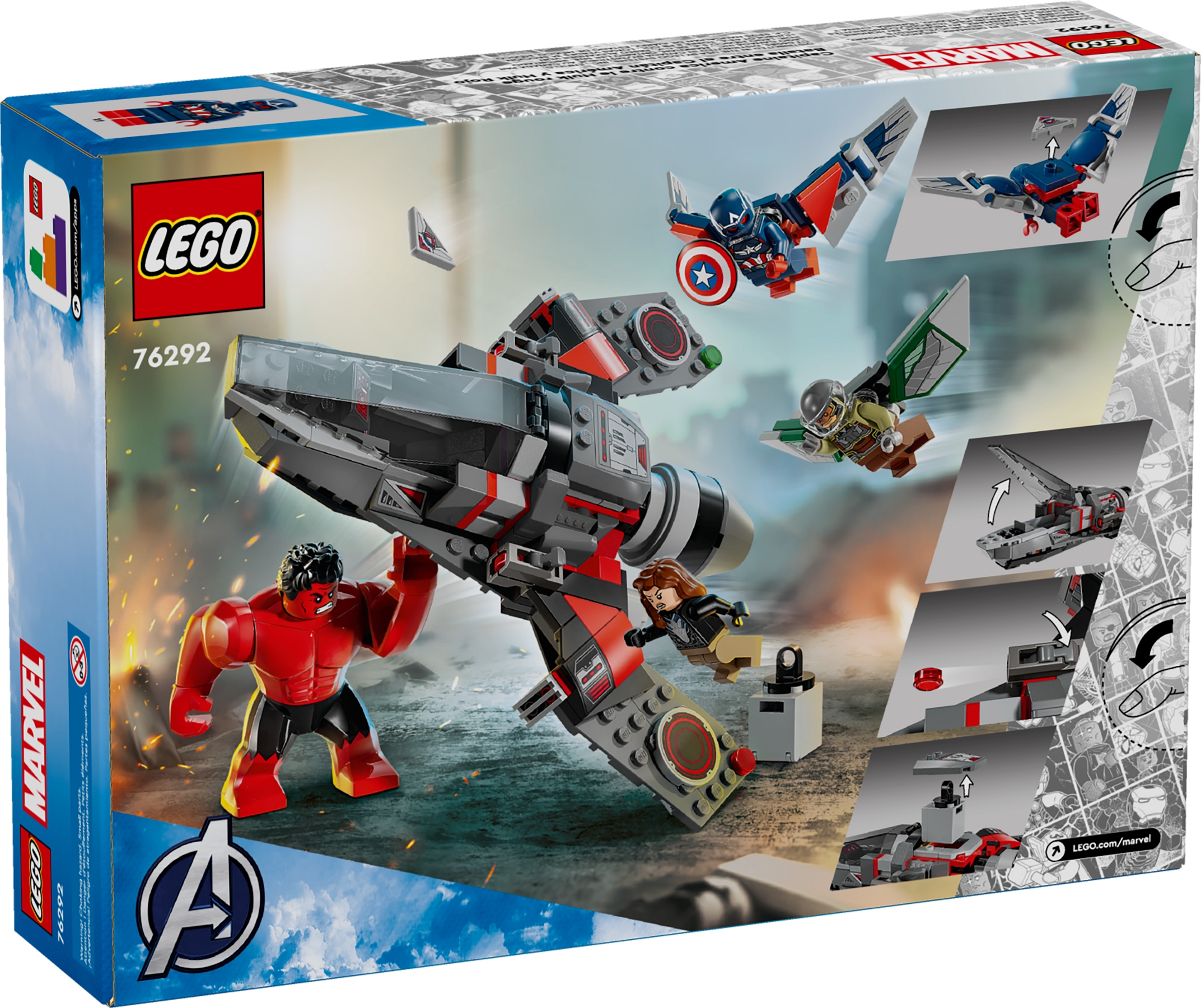 LEGO Marvel Captain America Brave New World Sets vorgestellt! [Update ...