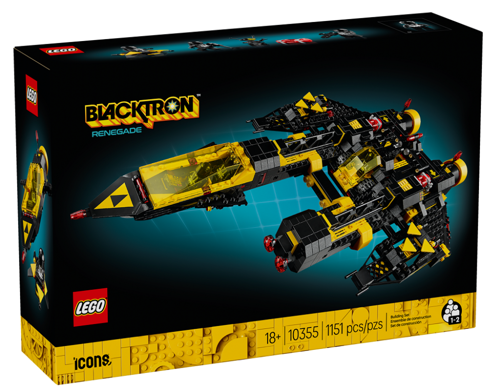 LEGO Icons 10355 Blacktron Renegade im Review und mit GWP neu ...