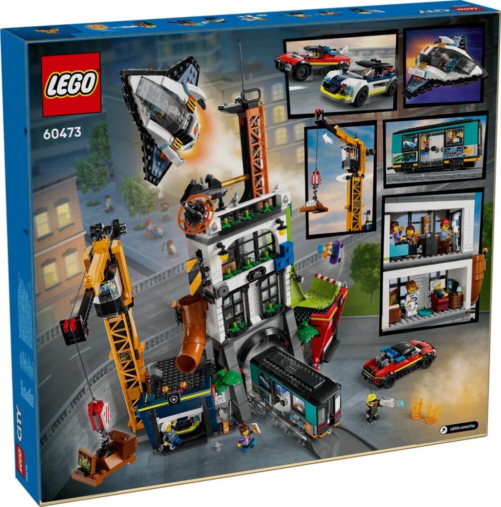 LEGO City 60473 The City Tower offiziell vorgestellt - zusammengebaut
