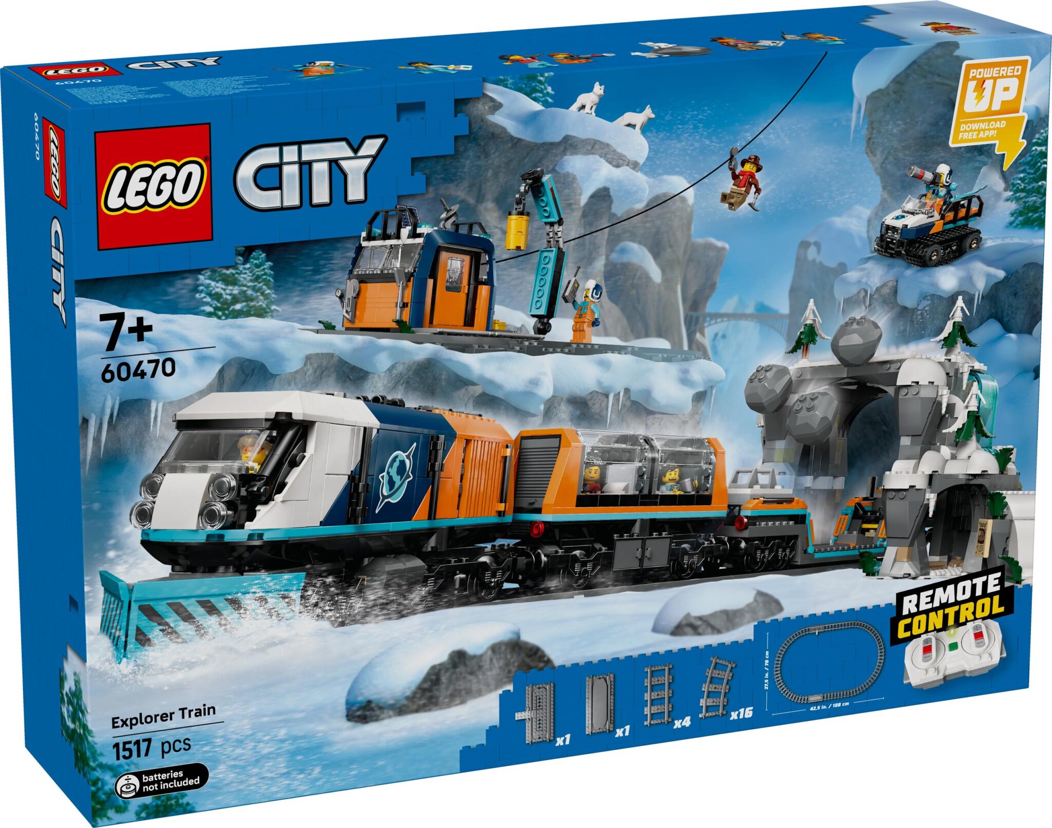LEGO City 60470 Explorers’ Arctic Polar Express Train vorgestellt: Ein ...