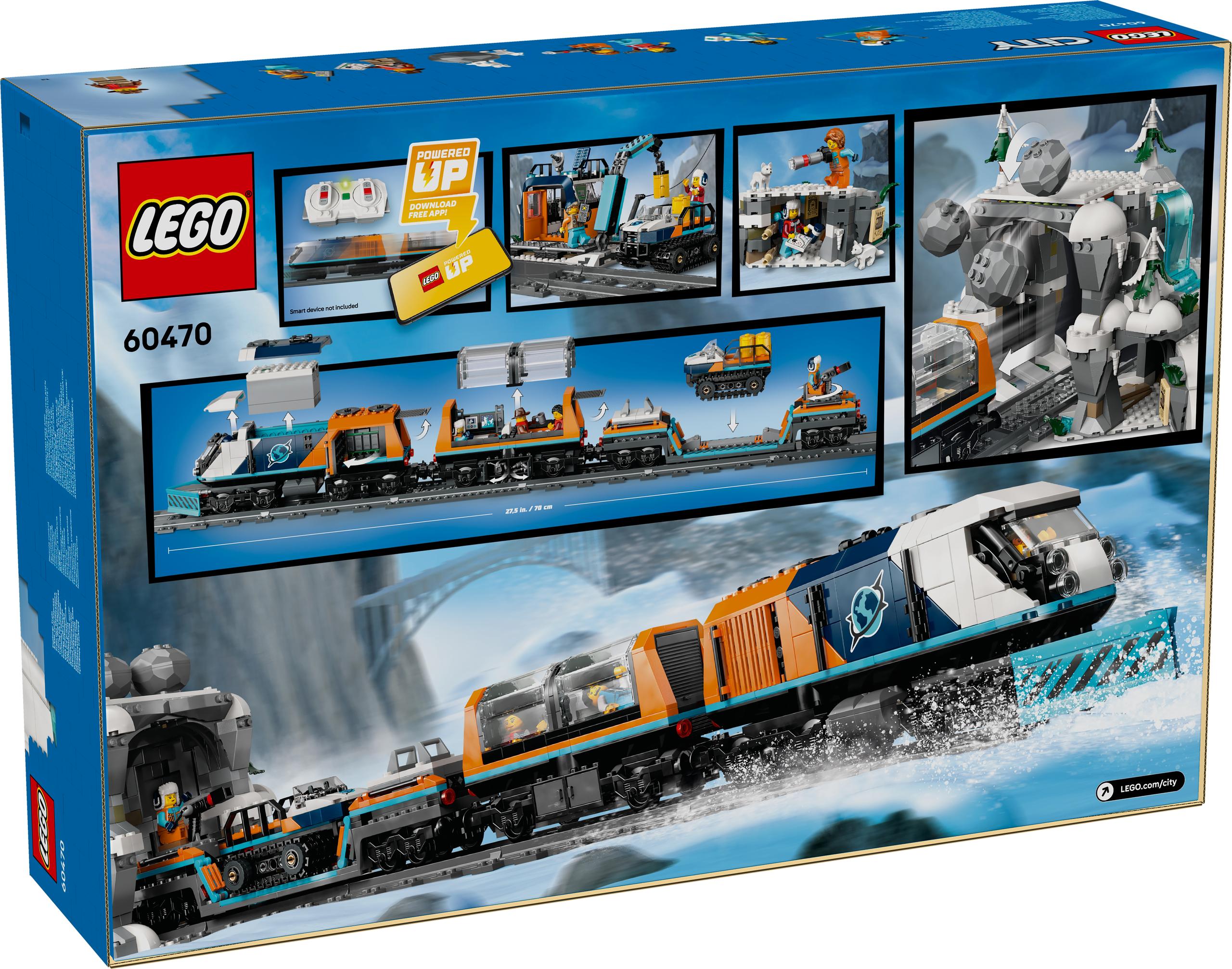 LEGO City 60470 Explorers’ Arctic Polar Express Train vorgestellt: Ein ...