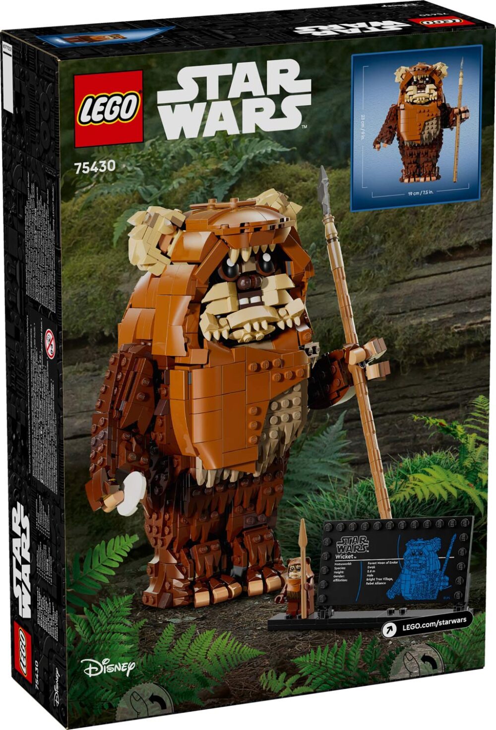 Knuffig? LEGO Star Wars 75430 Wicket the Ewok offiziell vorgestellt ...