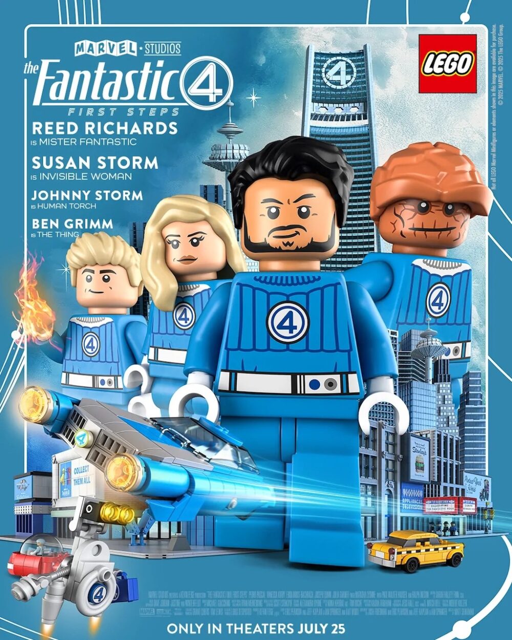 Teasert LEGO weitere Fantastic Four Sets? - zusammengebaut
