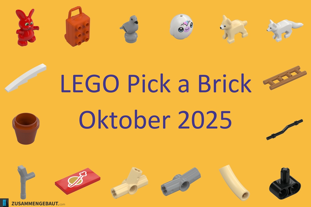LEGO Pick a Brick Oktober-Update: Rund 750 neue Teile angekündigt ...