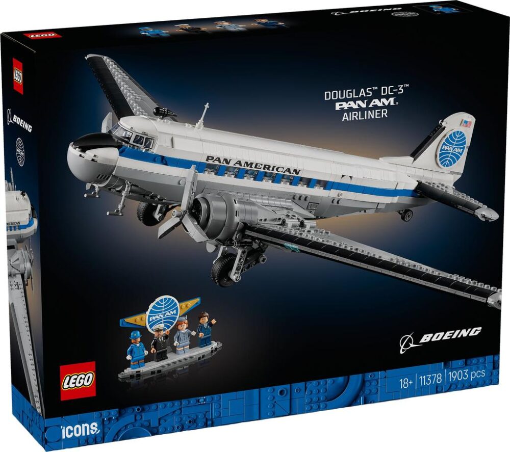 LEGO Icons 11378 Douglas DC-3 PAN AM Airliner vorgestellt: LEGO im ...